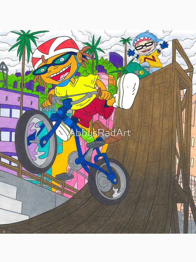 "Rocket Power Otto Rocket Nickelodeon" T-shirt for Sale by AbbysRadArt ...