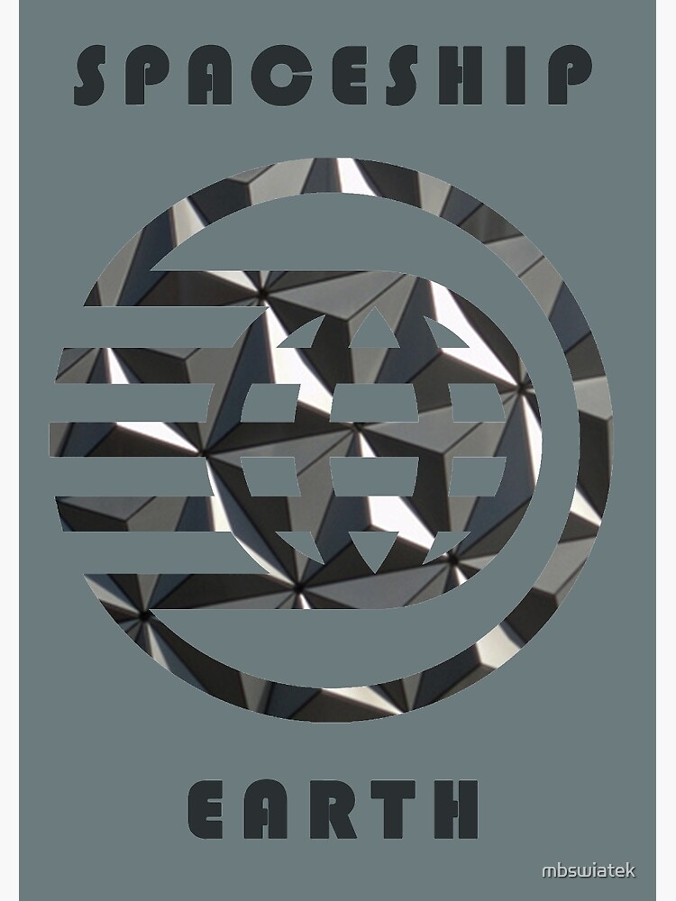 "Spaceship Earth Pattern " Spiral Notebook by mbswiatek | Redbubble