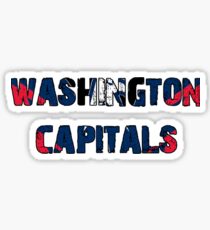 Washington Capitals: Stickers | Redbubble