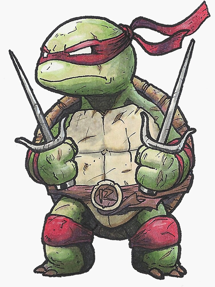 "Raph" Sticker by GrizzlyJerr | Redbubble