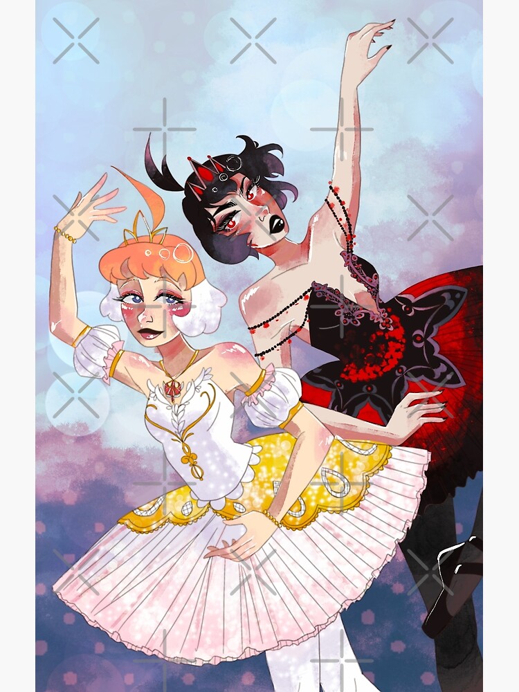 "Princess Tutu & Kraehe " Poster for Sale by Garnet-Banzai | Redbubble