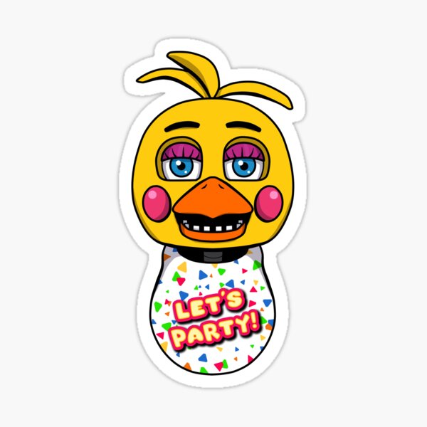 "Five Nights at Freddy's - FNAF 2 - Toy Chica" Sticker by Kaiserin ...