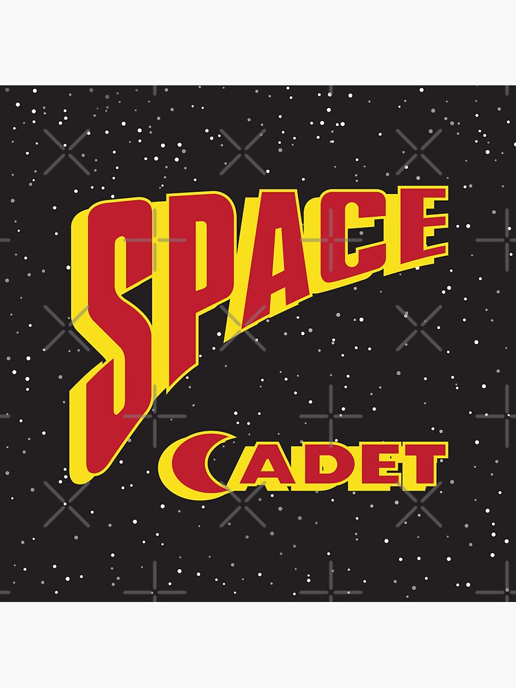 "Space Cadet" Sticker for Sale by ChrisOrton | Redbubble