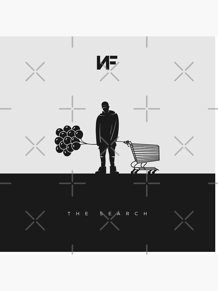 "NF - The Search" Throw Pillow for Sale by MeekaMeelHere | Redbubble