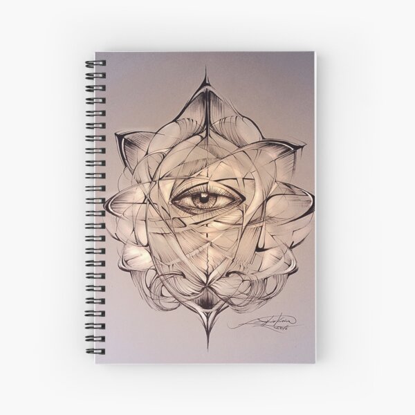 "Perception " Spiral Notebook for Sale by Silvio Vieira | Redbubble