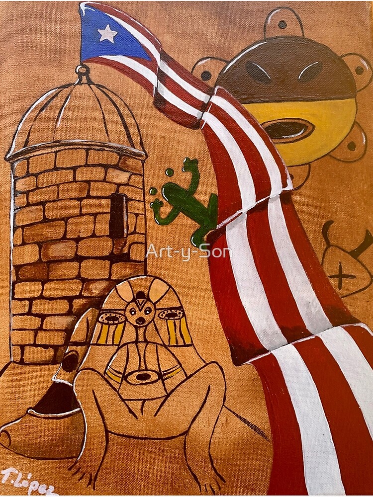 "Boriken Art | Puerto Rico Art | Taino Art " Poster for Sale by Art-y ...