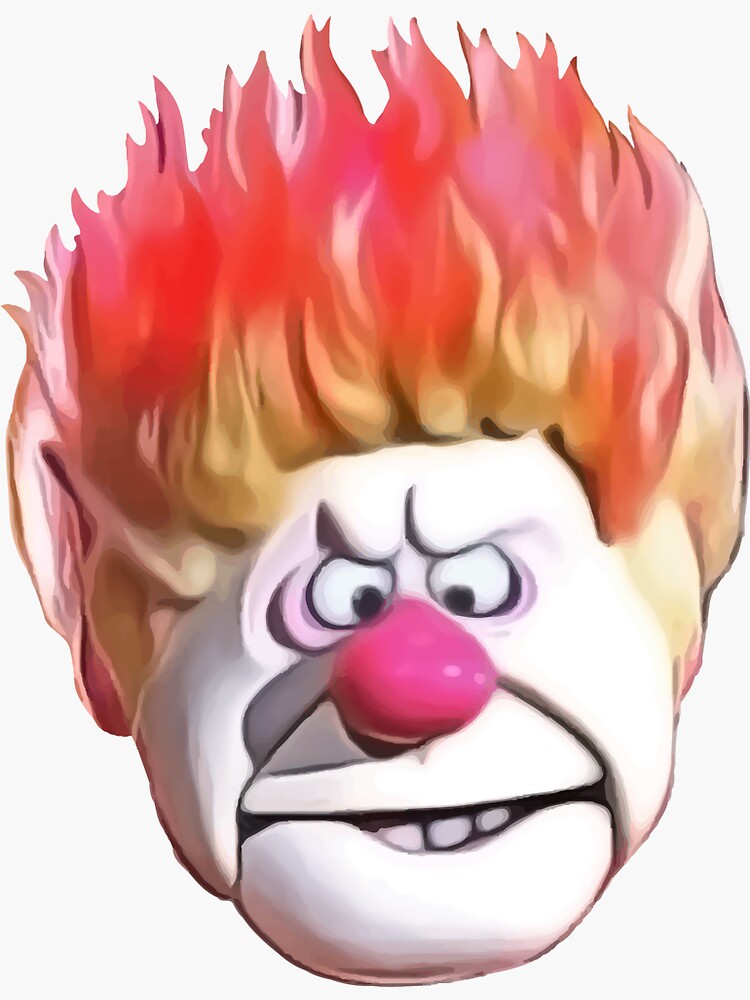 "Mr Heatmiser" Sticker for Sale by RageAndCompany | Redbubble