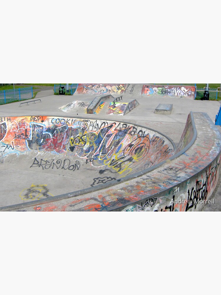 "Skatepark Graffiti" Sticker for Sale by A-Morrell-Art | Redbubble