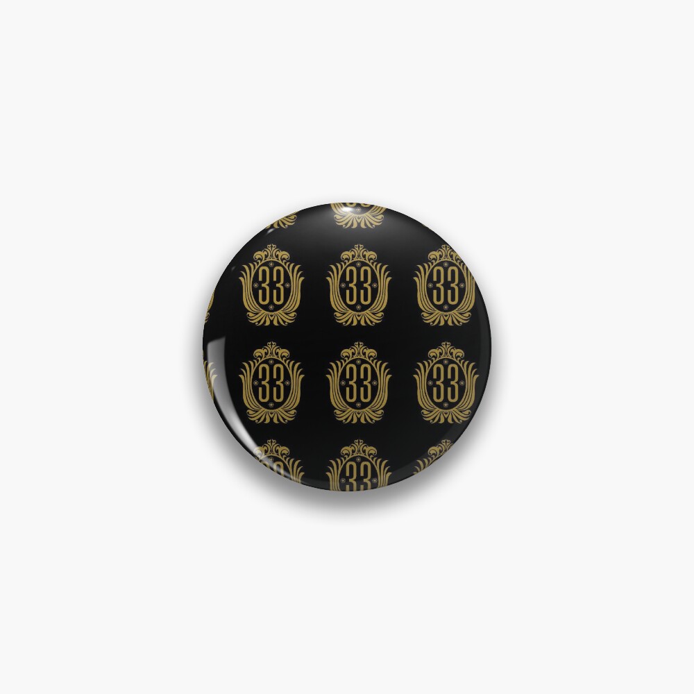 "Club 33 Old Logo Black and Gold" Sticker for Sale by Disney1955Fan ...