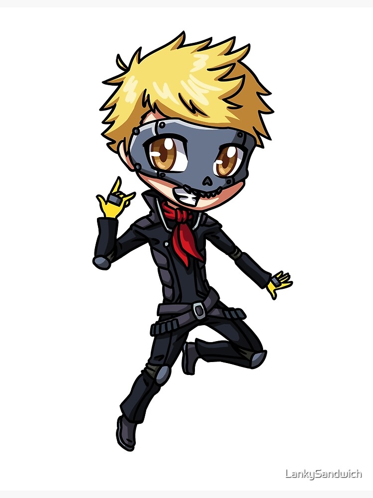 "Skull Chibi" Poster for Sale by LankySandwich | Redbubble