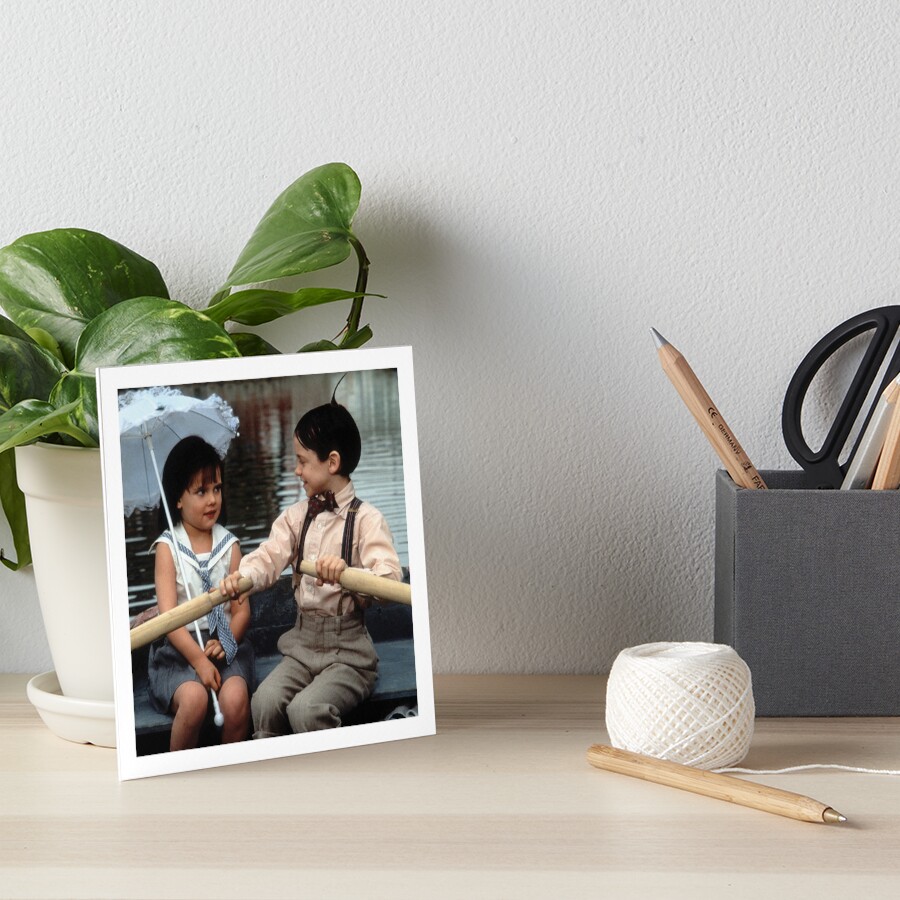 "alfalfa & darla" Art Board Print for Sale by caricis | Redbubble