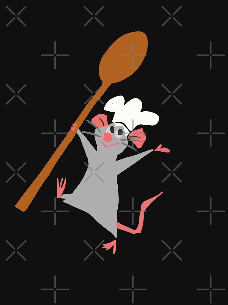 "Chef Rat" T-shirt for Sale by willowsbunnies | Redbubble | remy t ...