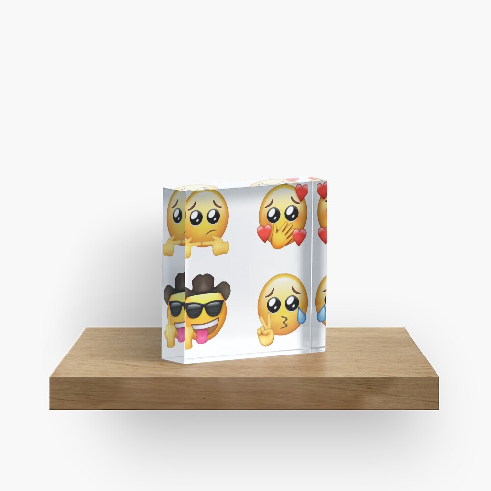"Custom Emoji Sticker pack" Poster for Sale by MK-Creations | Redbubble