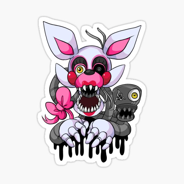 "Graffiti Mangle" Sticker for Sale by InkyBlackKnight | Redbubble