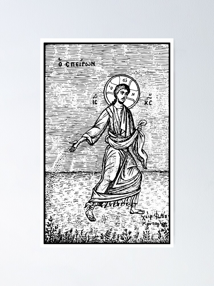 "The Sower" Poster for Sale by EkromDesigns | Redbubble