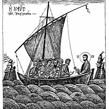"The Ship of the Church" Sticker for Sale by EkromDesigns | Redbubble