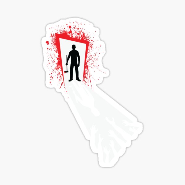 "Zombie Killer" Sticker by vargasvisions | Redbubble