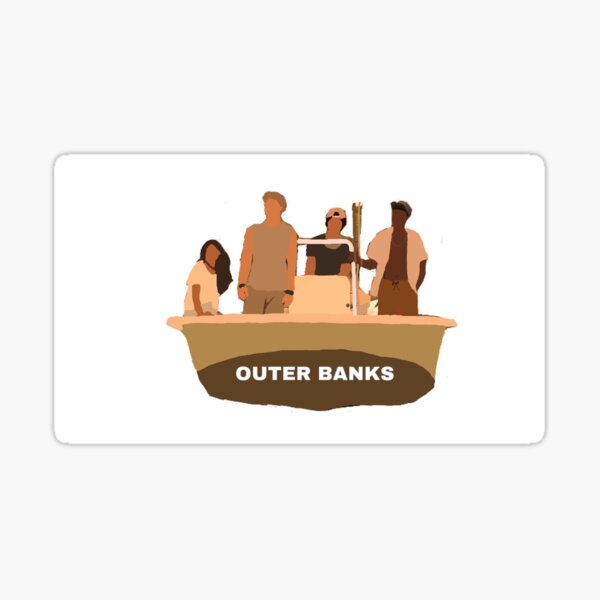 "Outer Banks Squad" Sticker for Sale by alyssap33 | Redbubble