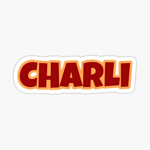 "Charli" Sticker for Sale by mariiieerose | Redbubble