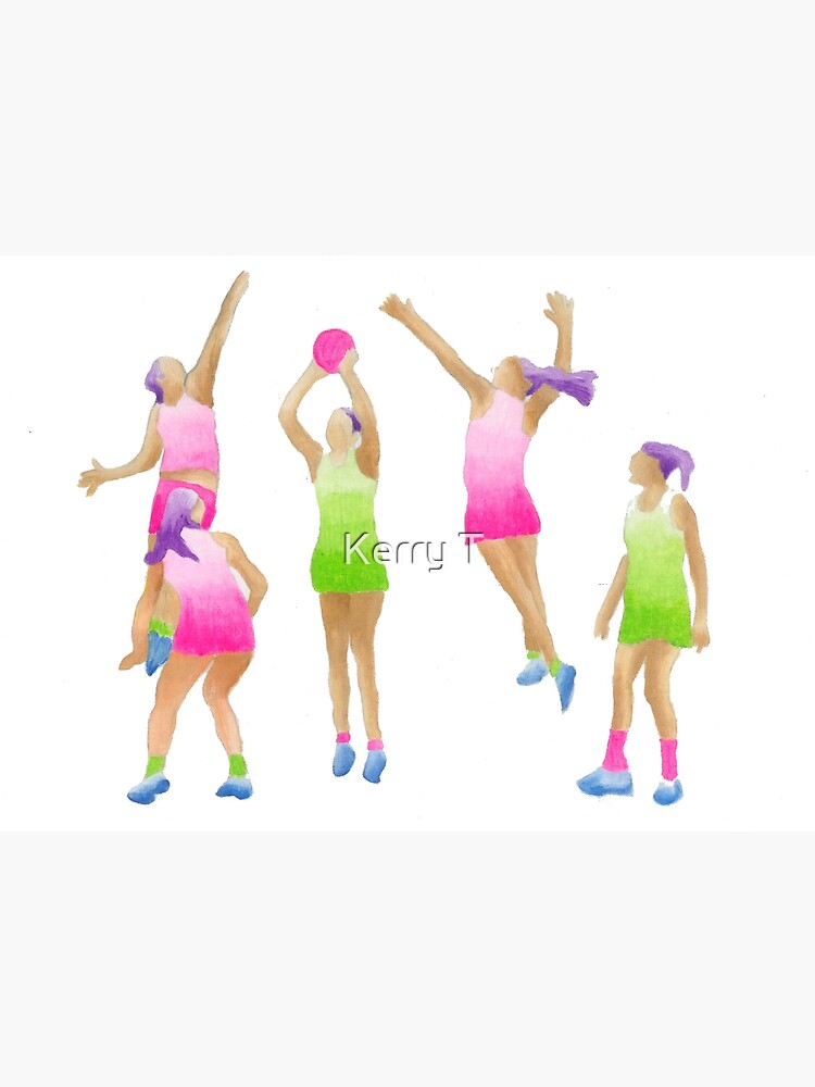 "Netball Team" Greeting Card for Sale by Kerry T | Redbubble