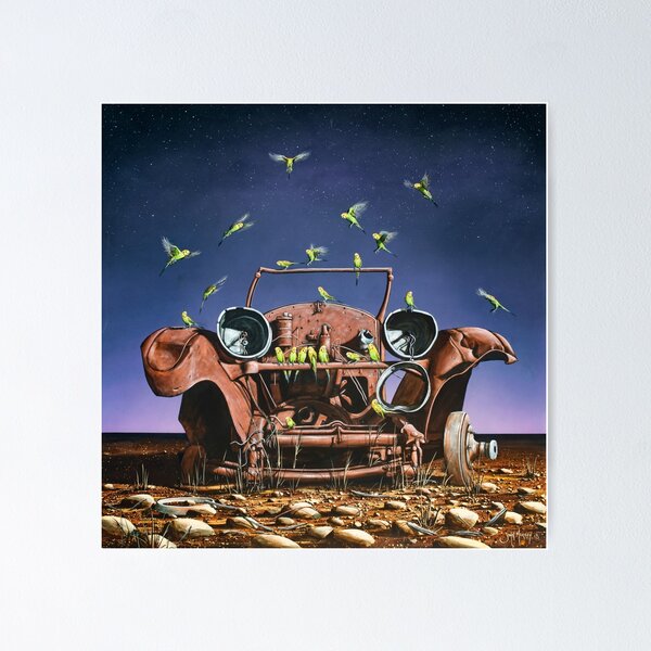 "Cheep Accommodation" Poster for Sale by johnmurrayart | Redbubble