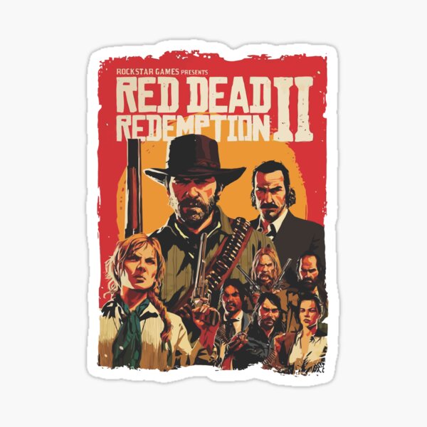 Rdr2 Stickers | Redbubble