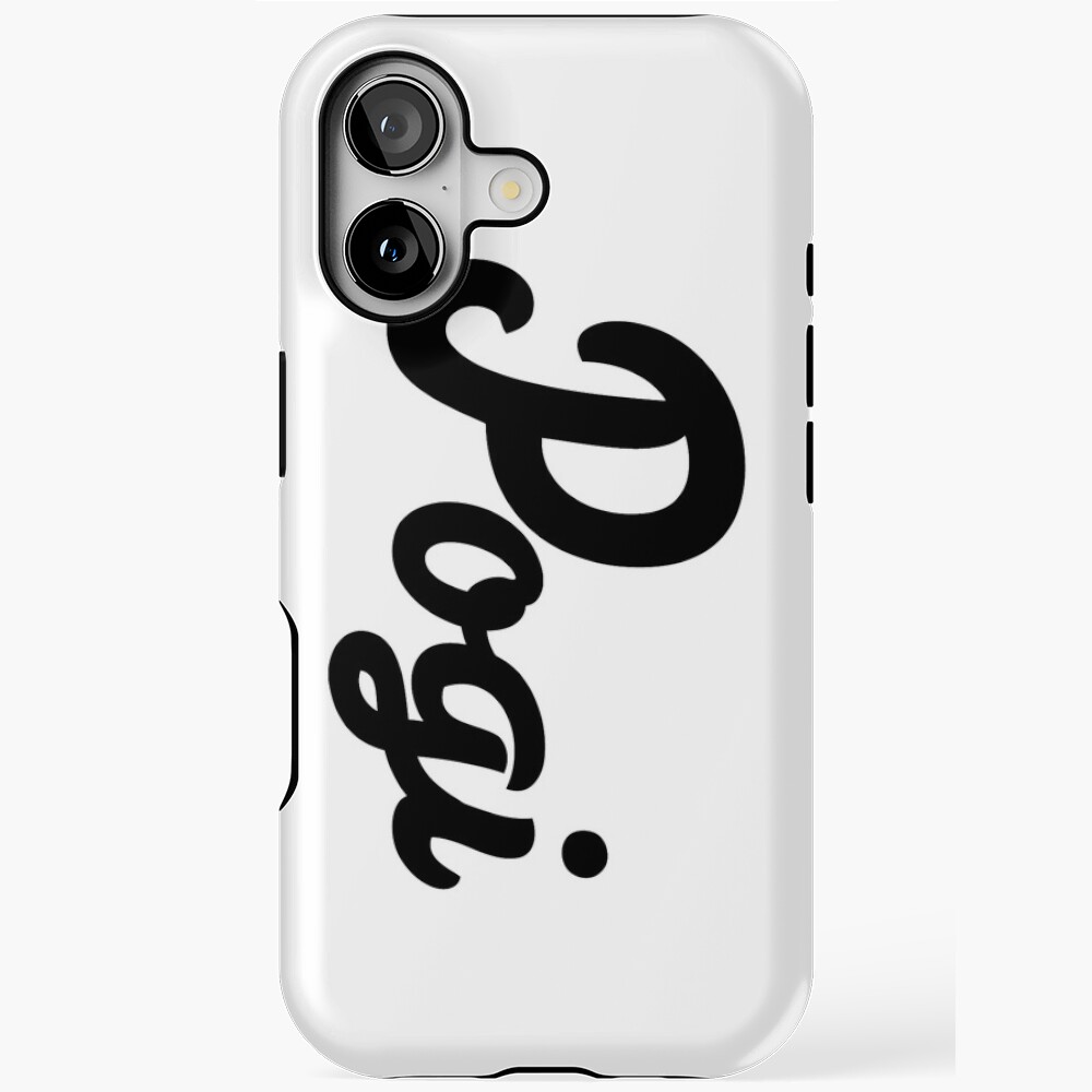 "Black Pogi" Sticker for Sale by rrryan | Redbubble