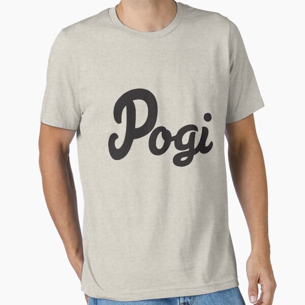 "Black Pogi" Essential T-Shirt for Sale by rrryan | Redbubble