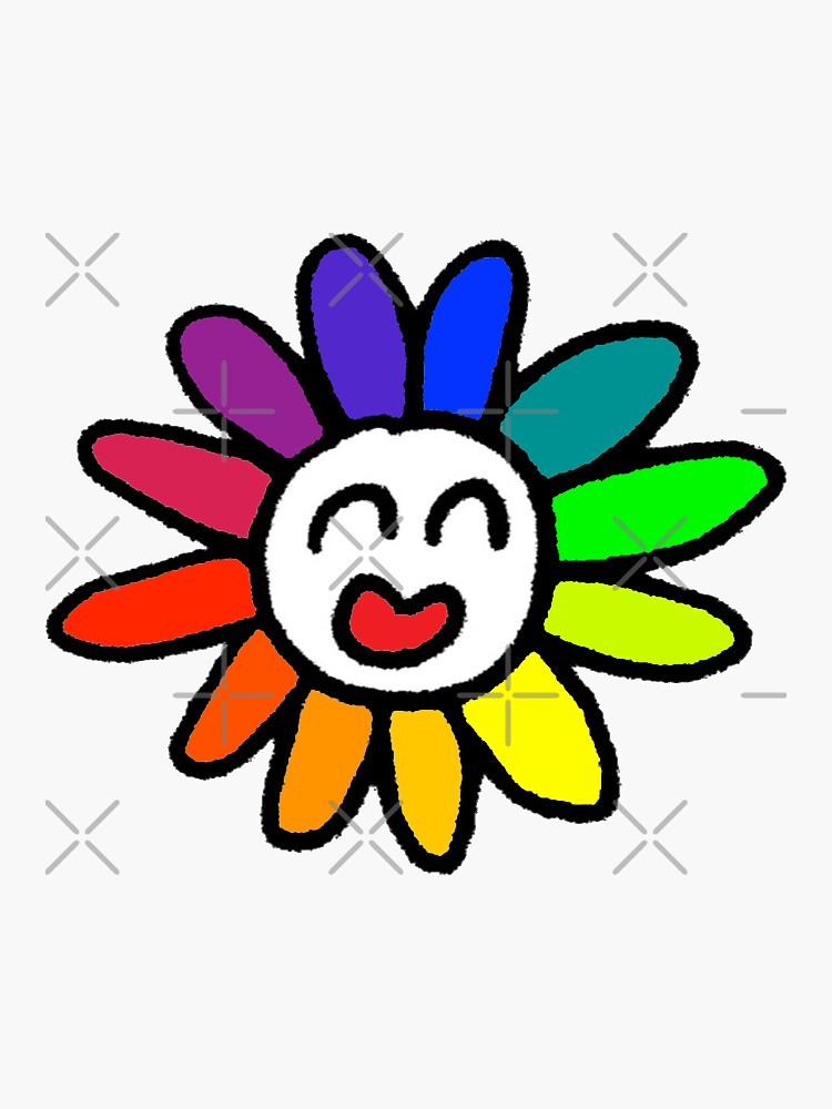 "Hobi flower | BTS J-HOPE" Sticker by rmint99 | Redbubble