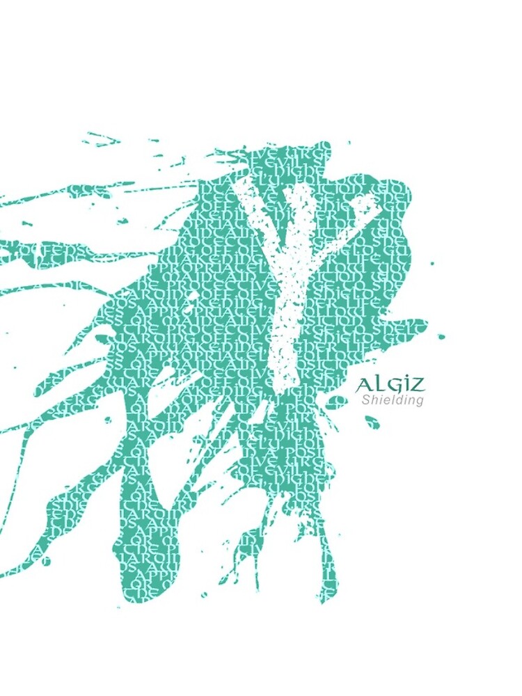 "Magnus Chase - Norse Rune Series - Algiz: Shielding" iPhone Case for ...