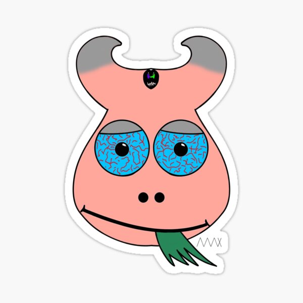 "Bully" Sticker for Sale by HYDA-ARTWORK | Redbubble