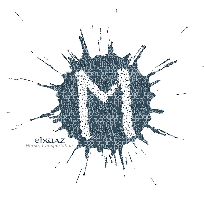 "Magnus Chase - Norse Rune Series - Ehwaz: Horse, Transportation" by ...