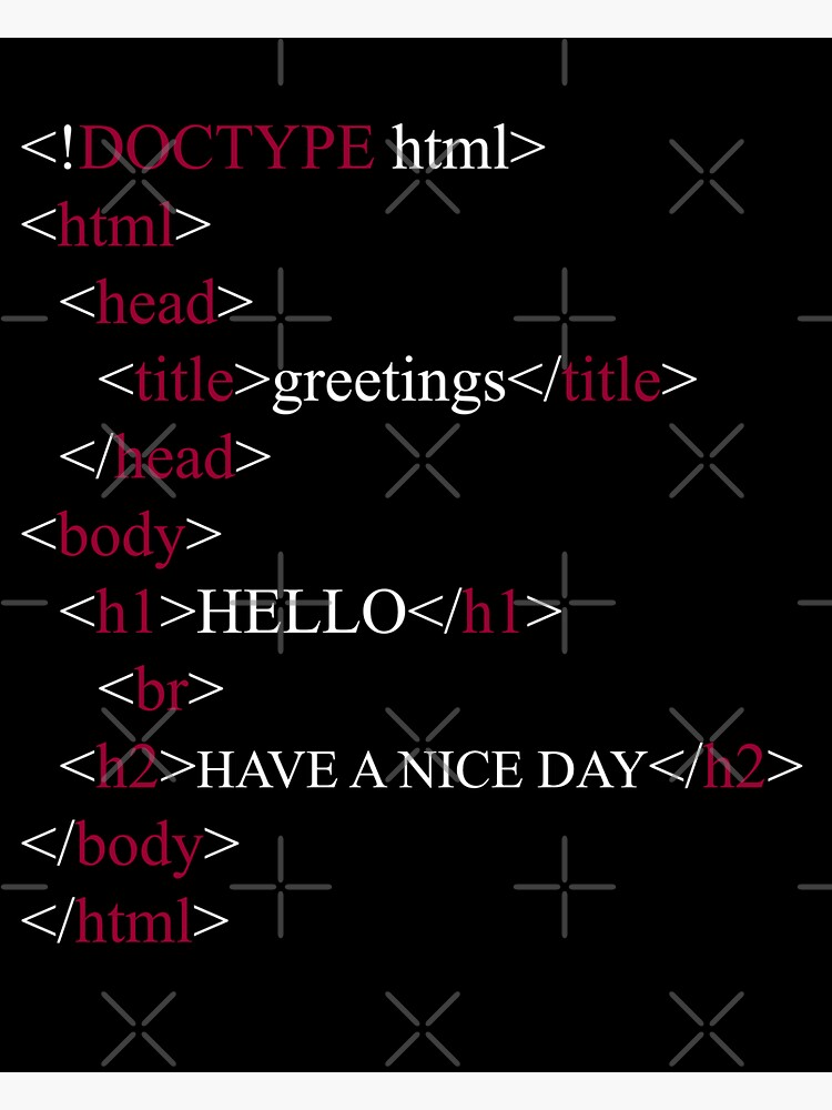 "Html" Sticker for Sale by WillowTech | Redbubble