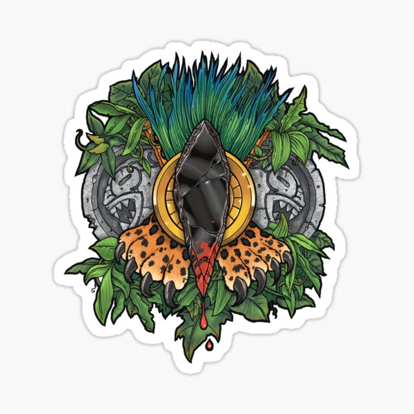 "Scion Pantheon: Teotl" Sticker by TheOnyxPath | Redbubble