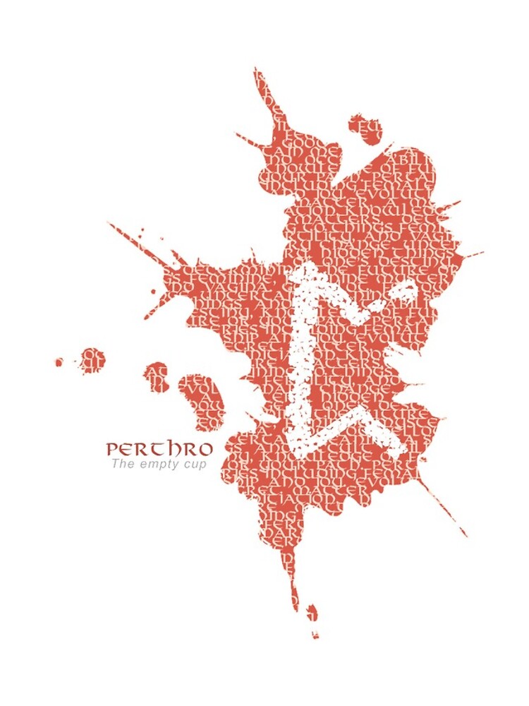 "Magnus Chase - Norse Rune Series - Perthro: The Empty Cup" iPhone Case ...