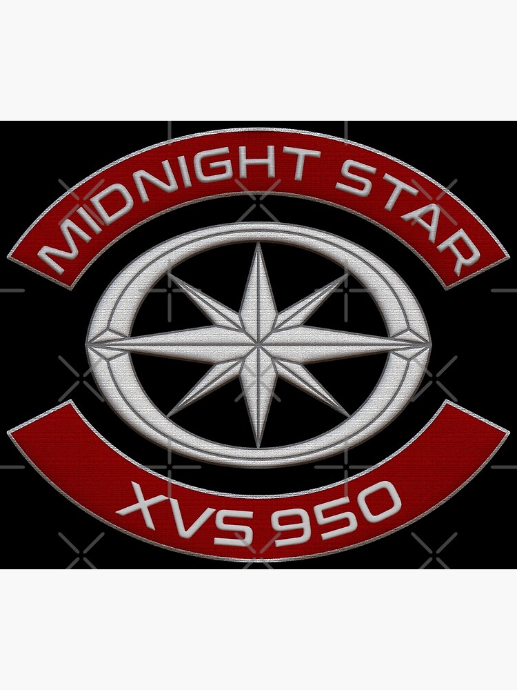 Póster «Parche Midnight Star XVS 950, XVS950» de KlaraBubble | Redbubble
