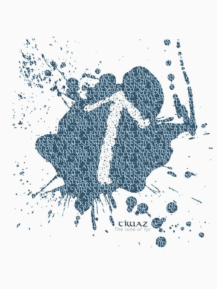 "Magnus Chase - Norse Rune Series - Tiwaz: The Rune of Tyr" T-shirt by ...