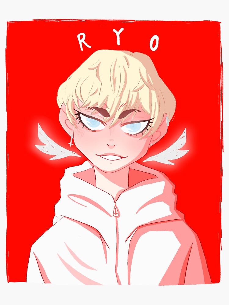 "Ryo" Sticker for Sale by YaWns1234 | Redbubble