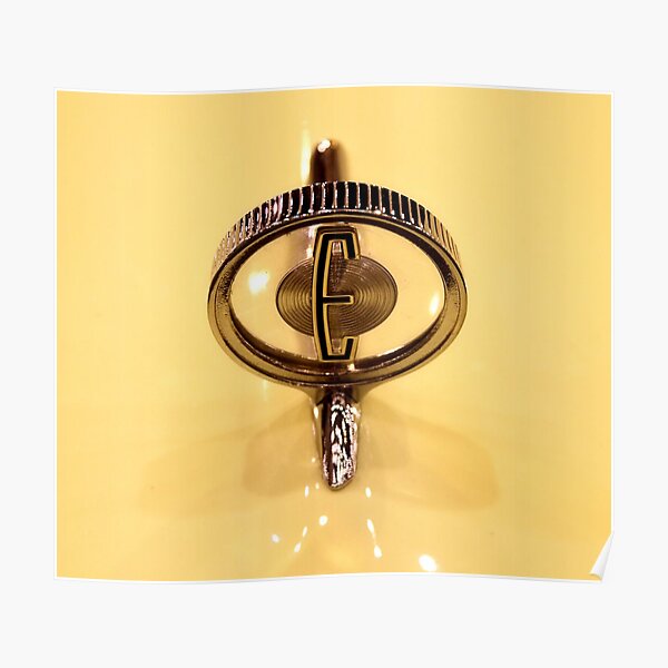 "1958 Edsel Airliner Convertible, Emblem" Poster for Sale by SuddenJim ...