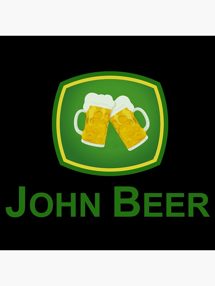 "JOHN BEER T-SHIRT" Poster by Oudsim | Redbubble