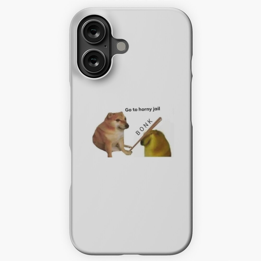 "Go to Horny Jail Bonk Doge Meme" Sticker for Sale by sarascoolstuff ...