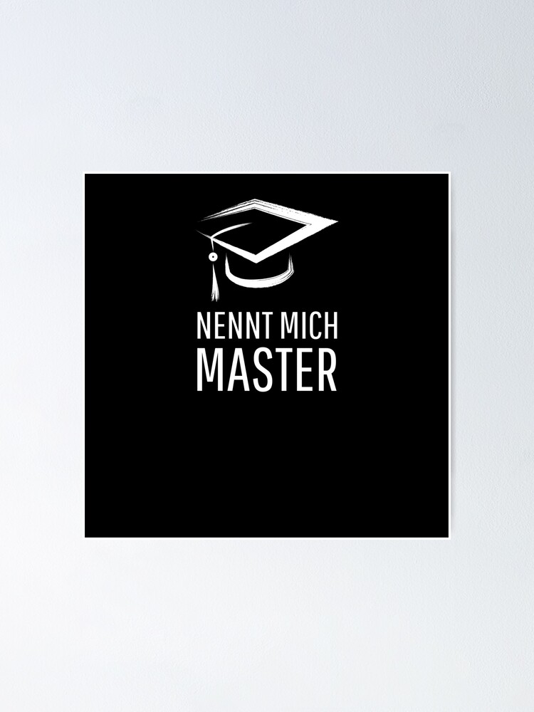 "Call me master" Poster for Sale by ArticaDesign | Redbubble