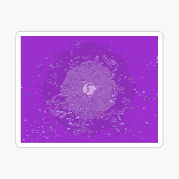 "Purple rain" Sticker by Alina9 | Redbubble