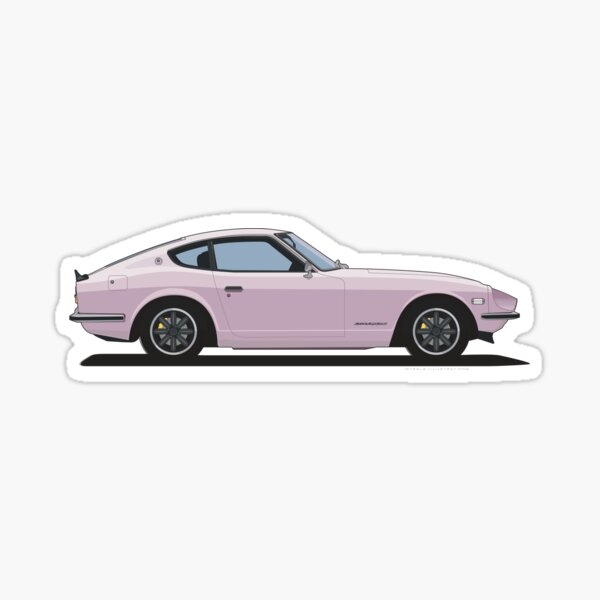 "Datsun 240zx" Sticker for Sale by mtsala illustrations | Redbubble