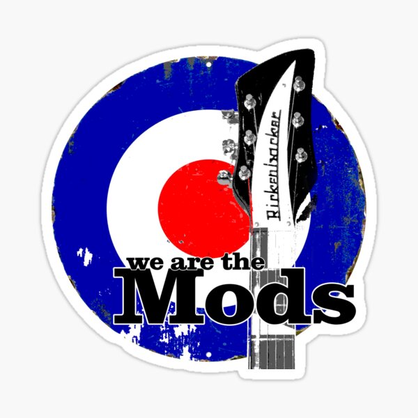 "Mods" Sticker by Pedro4271 | Redbubble