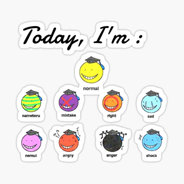 Assassination Classroom Stickers | Redbubble