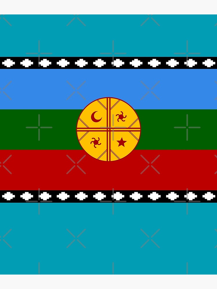 "Mapuche, Mapuche Flag, Indigenous People from Chile, Patagonia and ...