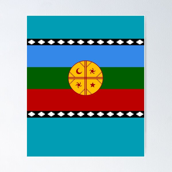 "Mapuche, Mapuche Flag, Indigenous People from Chile, Patagonia and ...