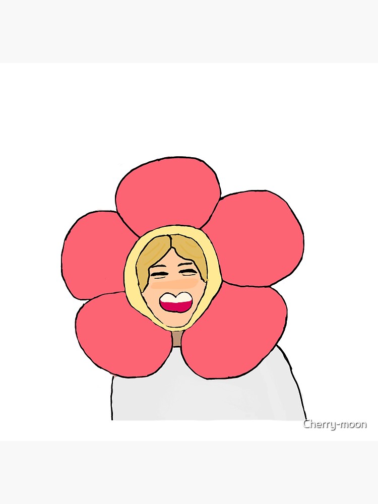 "Hobi flower" Sticker for Sale by Cherry-moon | Redbubble