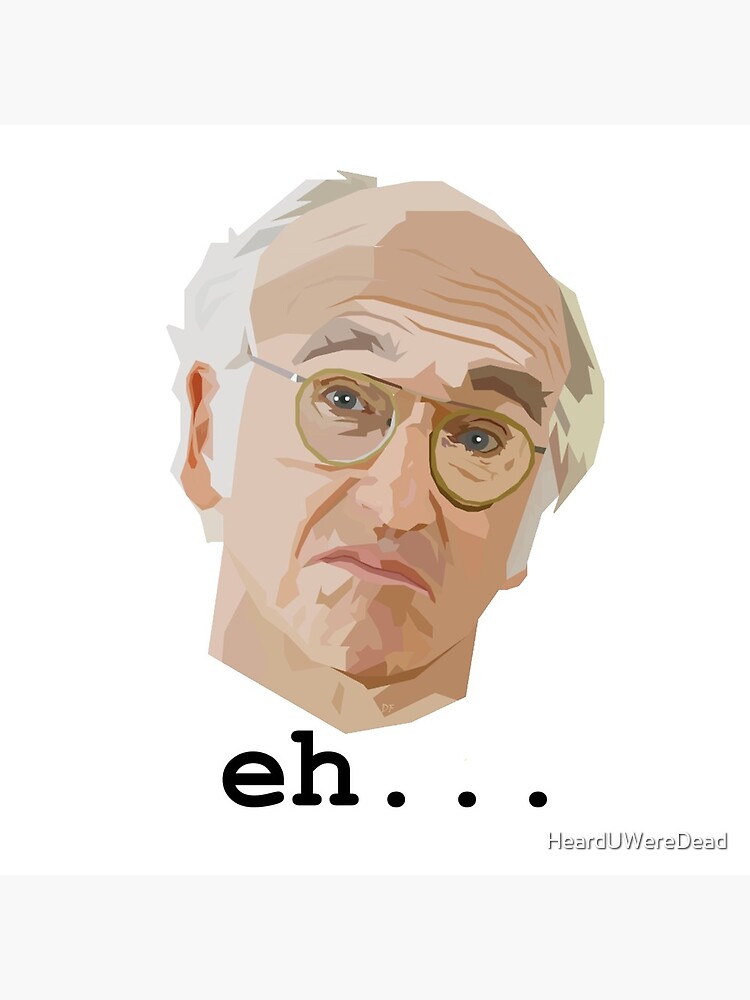 "Larry David. Eh...." Coasters (Set of 4) for Sale by HeardUWereDead ...